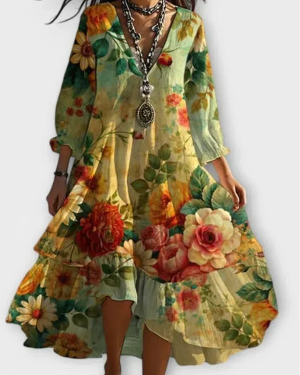 Stella™ | Vintage Floral Dress – Noa-Bay